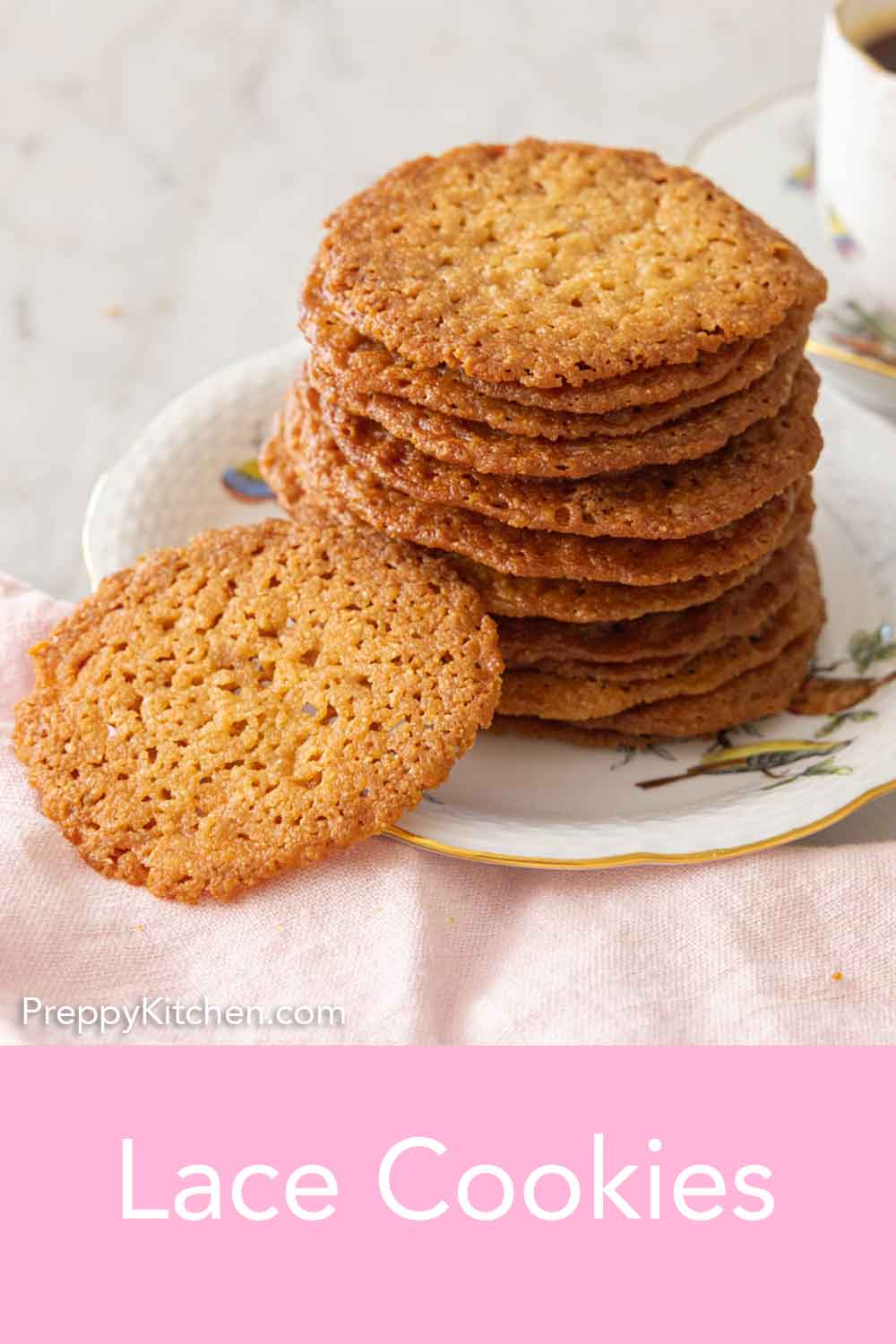 Lace Cookies - Preppy Kitchen