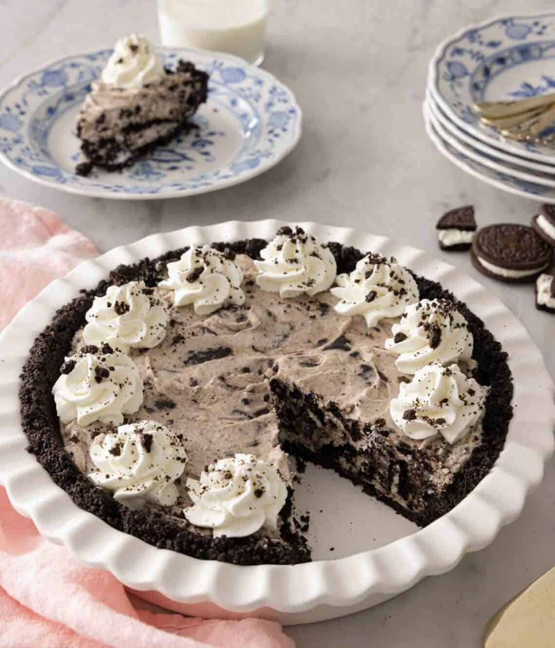 No-Bake Oreo Pie (Easy!) - Preppy Kitchen
