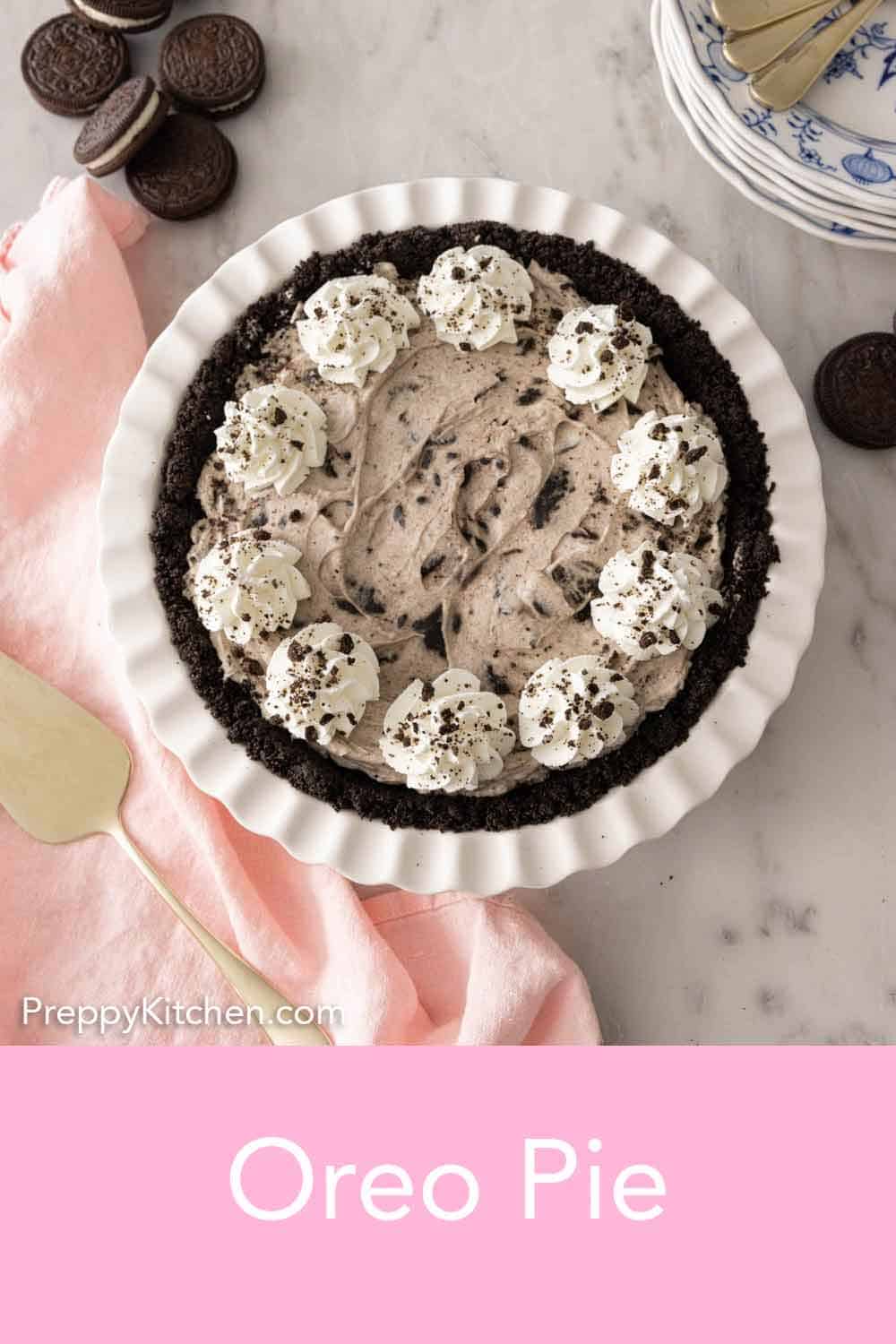 Oreo Pie - Preppy Kitchen