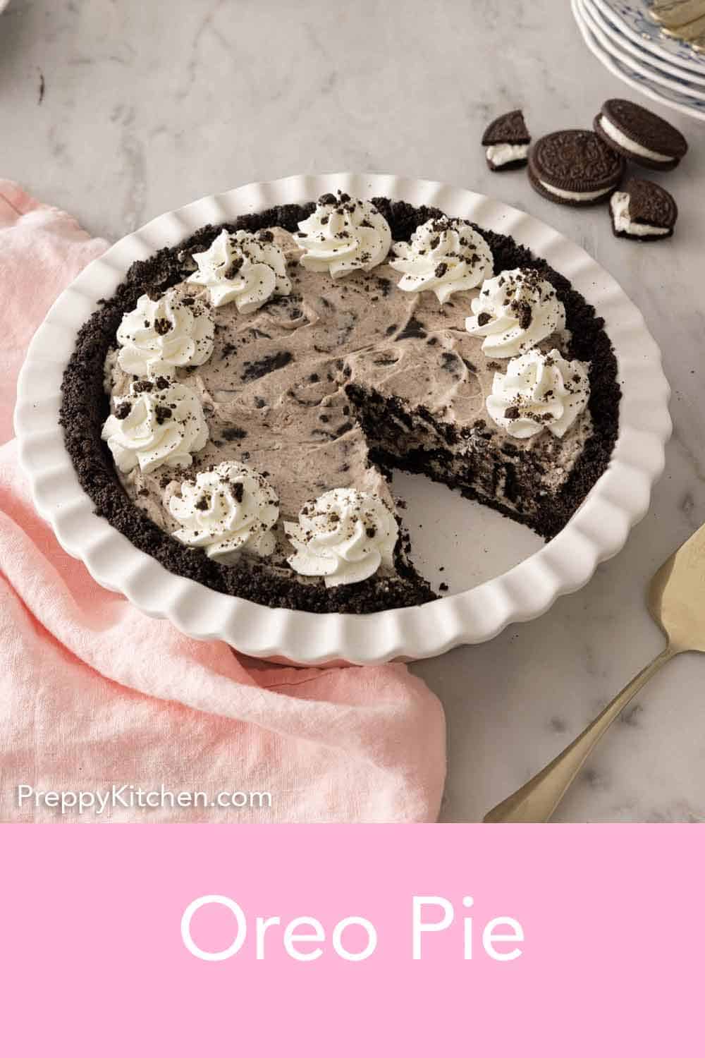 Oreo Pie - Preppy Kitchen
