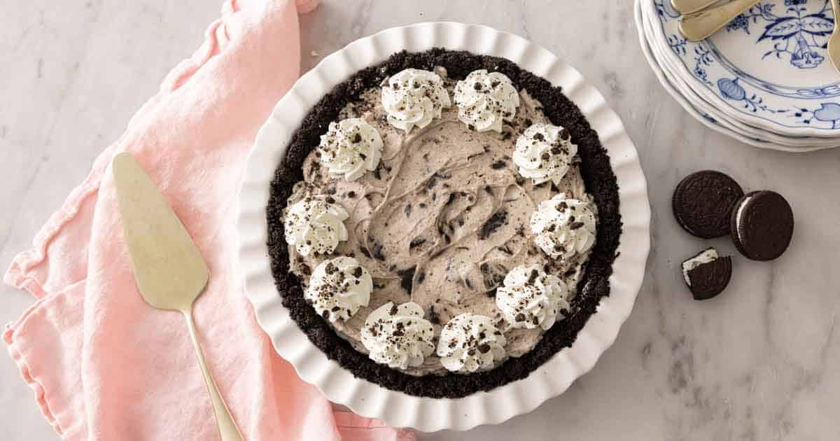 Oreo Pie - Preppy Kitchen