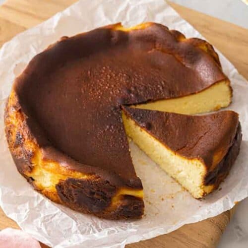 Basque Cheesecake Recipe - Preppy Kitchen