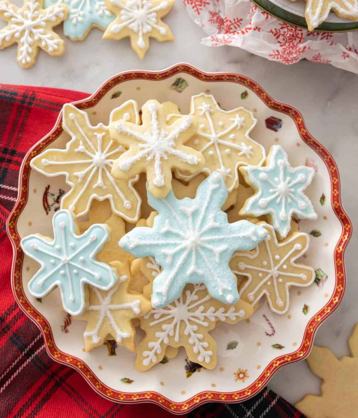 Snowflake Cookies - Preppy Kitchen