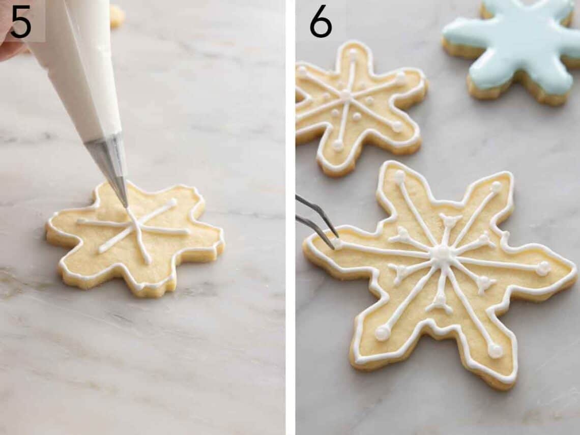 Snowflake Cookies - Preppy Kitchen