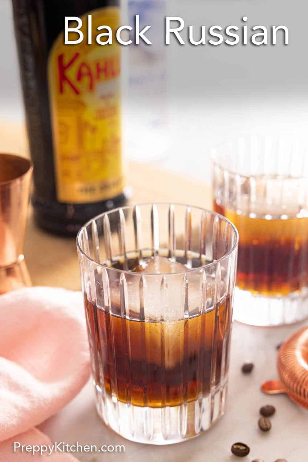 Black Russian Cocktail Recipe - Preppy Kitchen