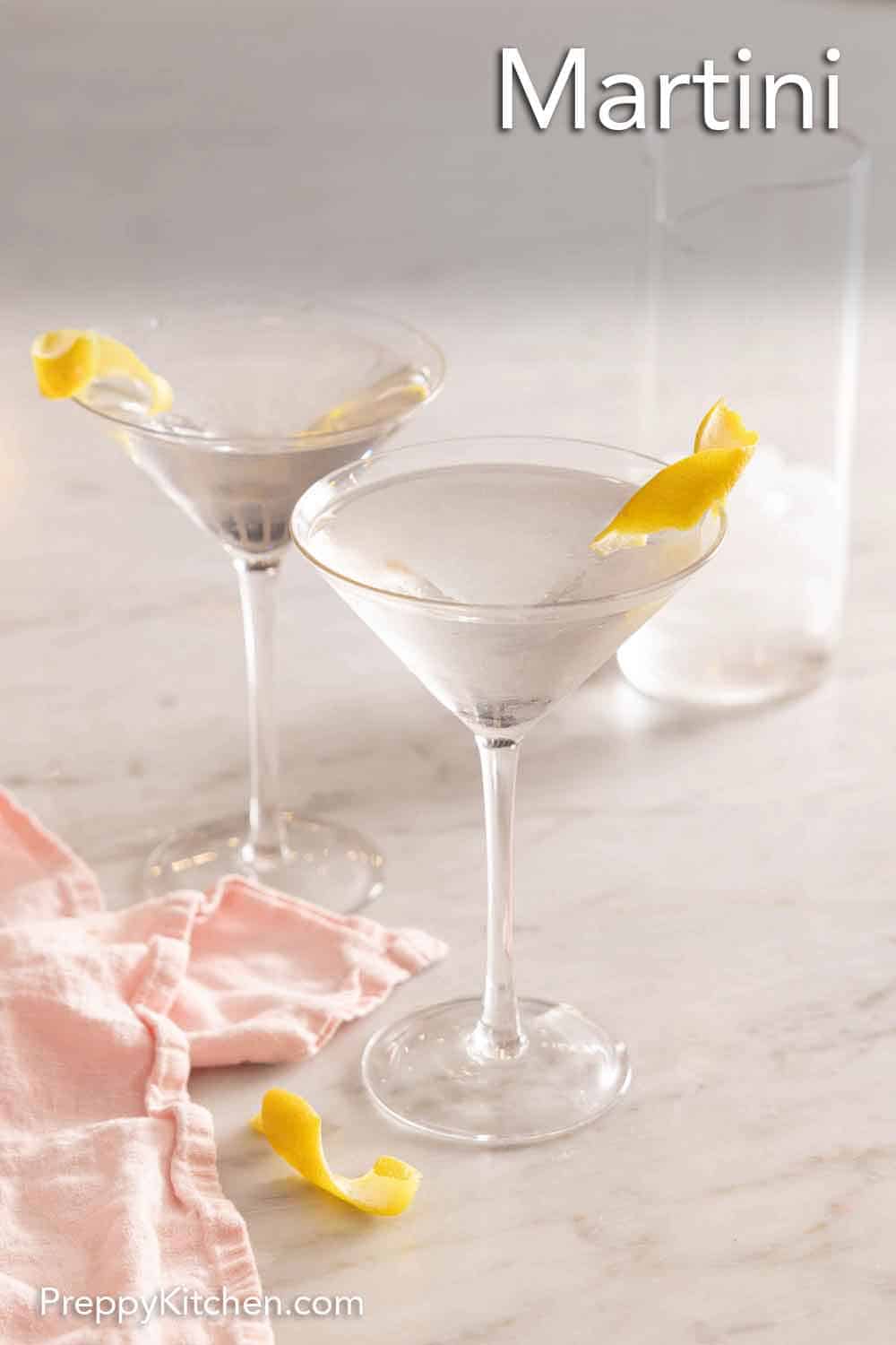 Martini Recipe - Preppy Kitchen