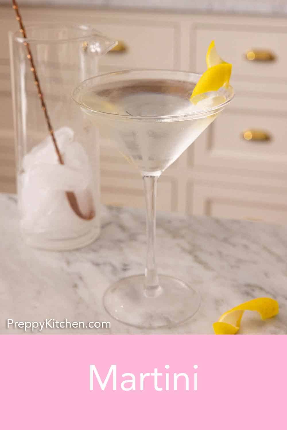 Martini Recipe - Preppy Kitchen