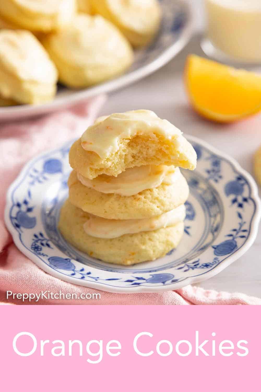 Orange Cookies - Preppy Kitchen
