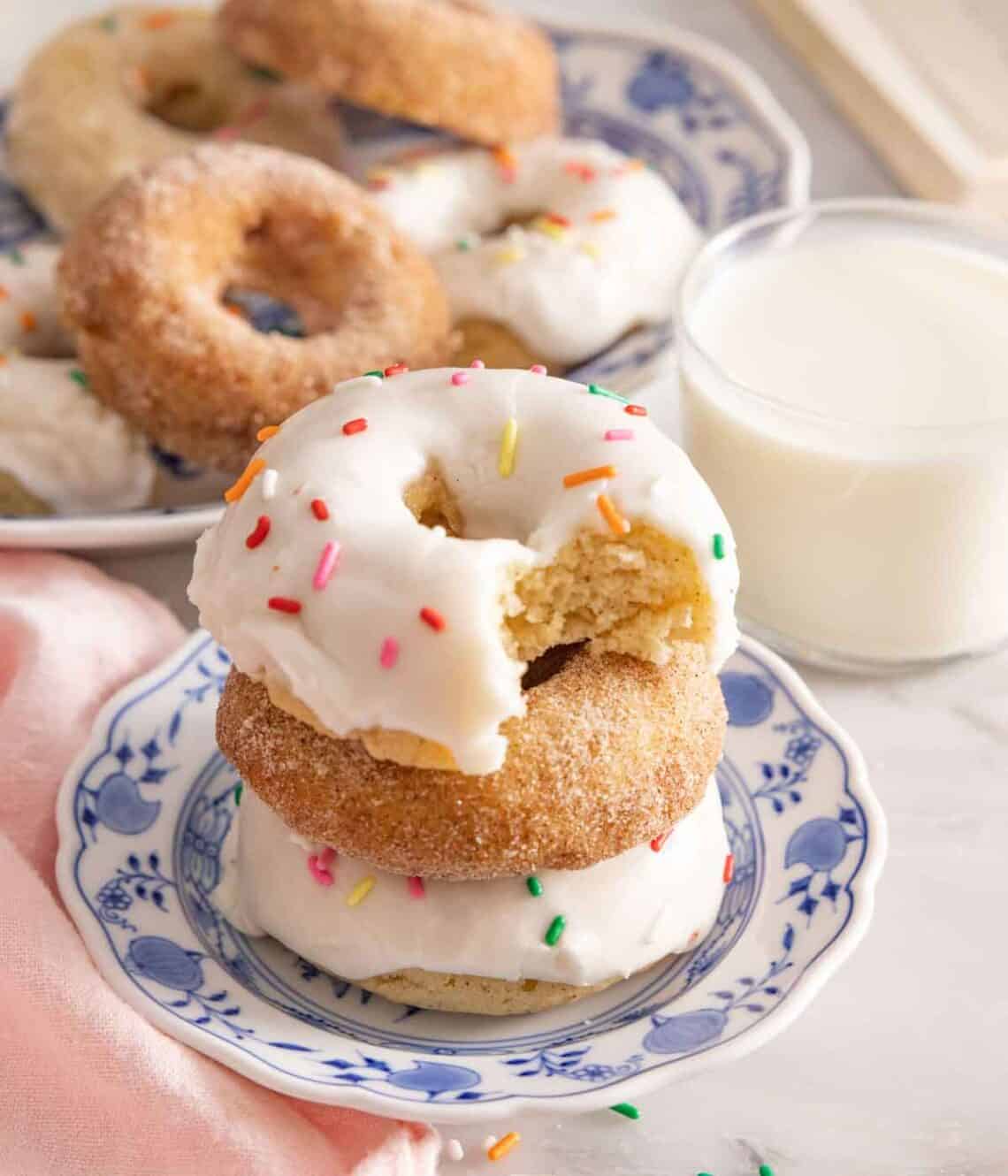 Baked Donut Recipe - Preppy Kitchen