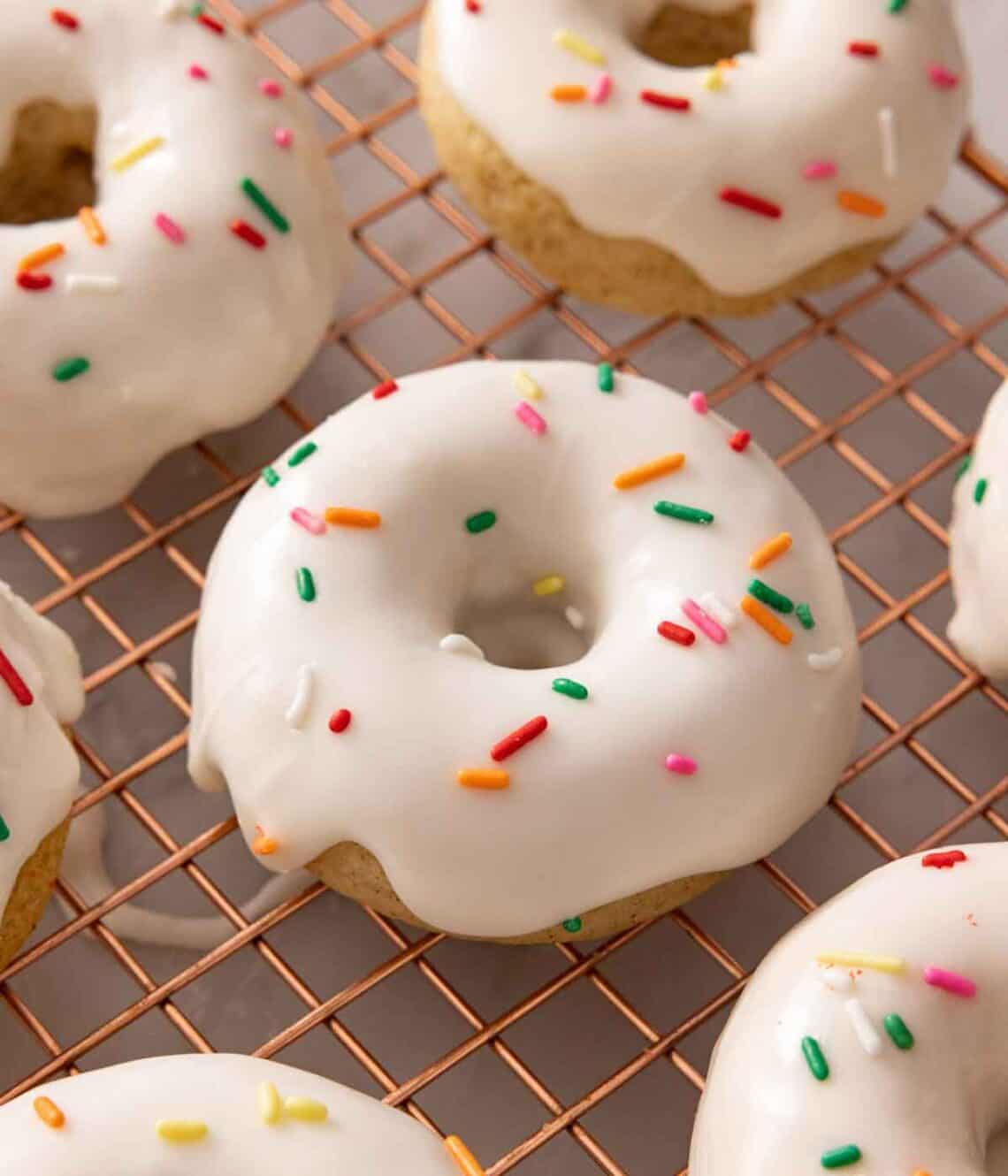 Baked Donut Recipe - Preppy Kitchen