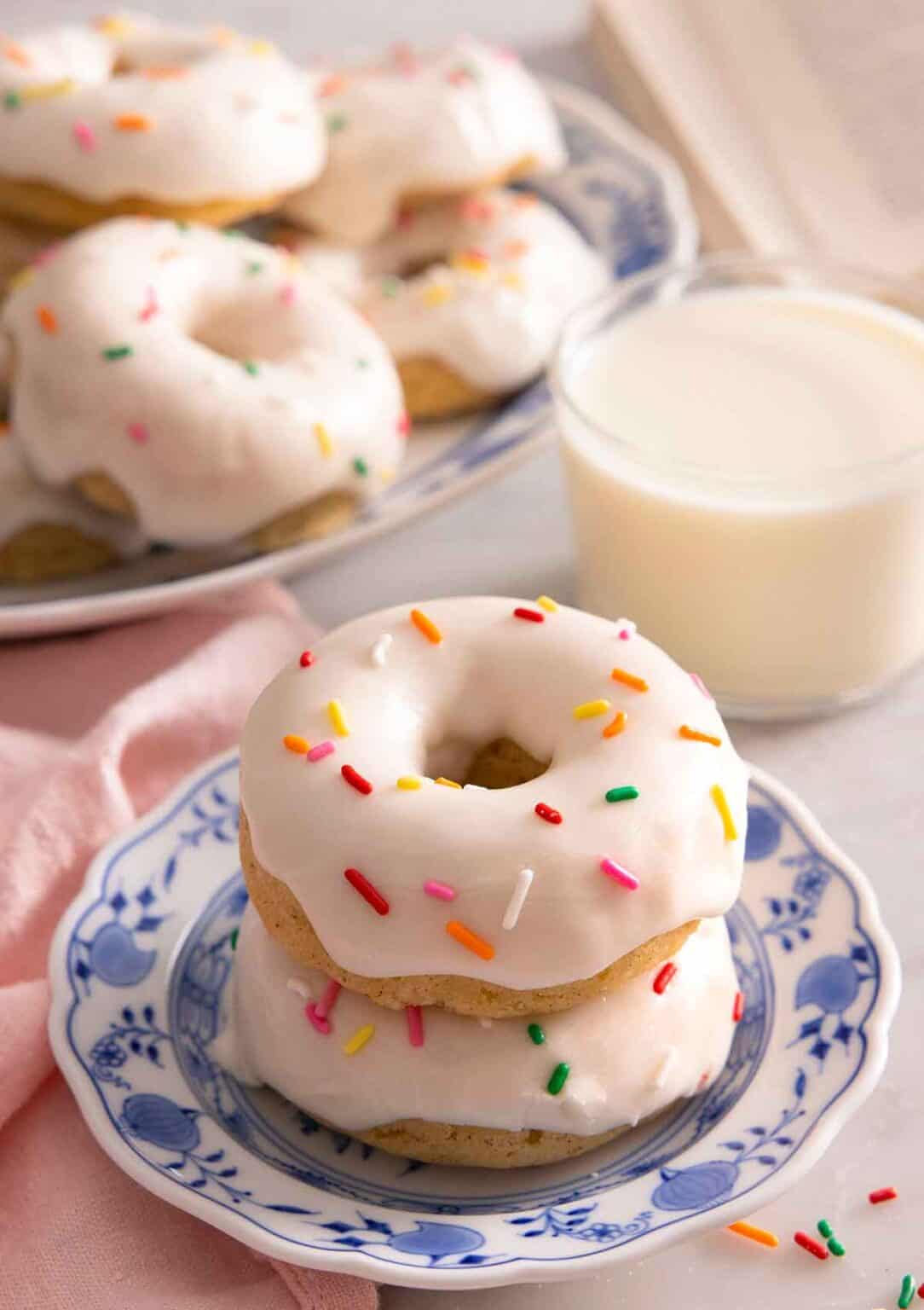 Baked Donut Recipe - Preppy Kitchen