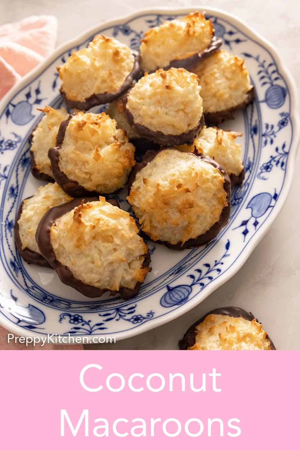 Easy Coconut Macaroons Recipe - Preppy Kitchen