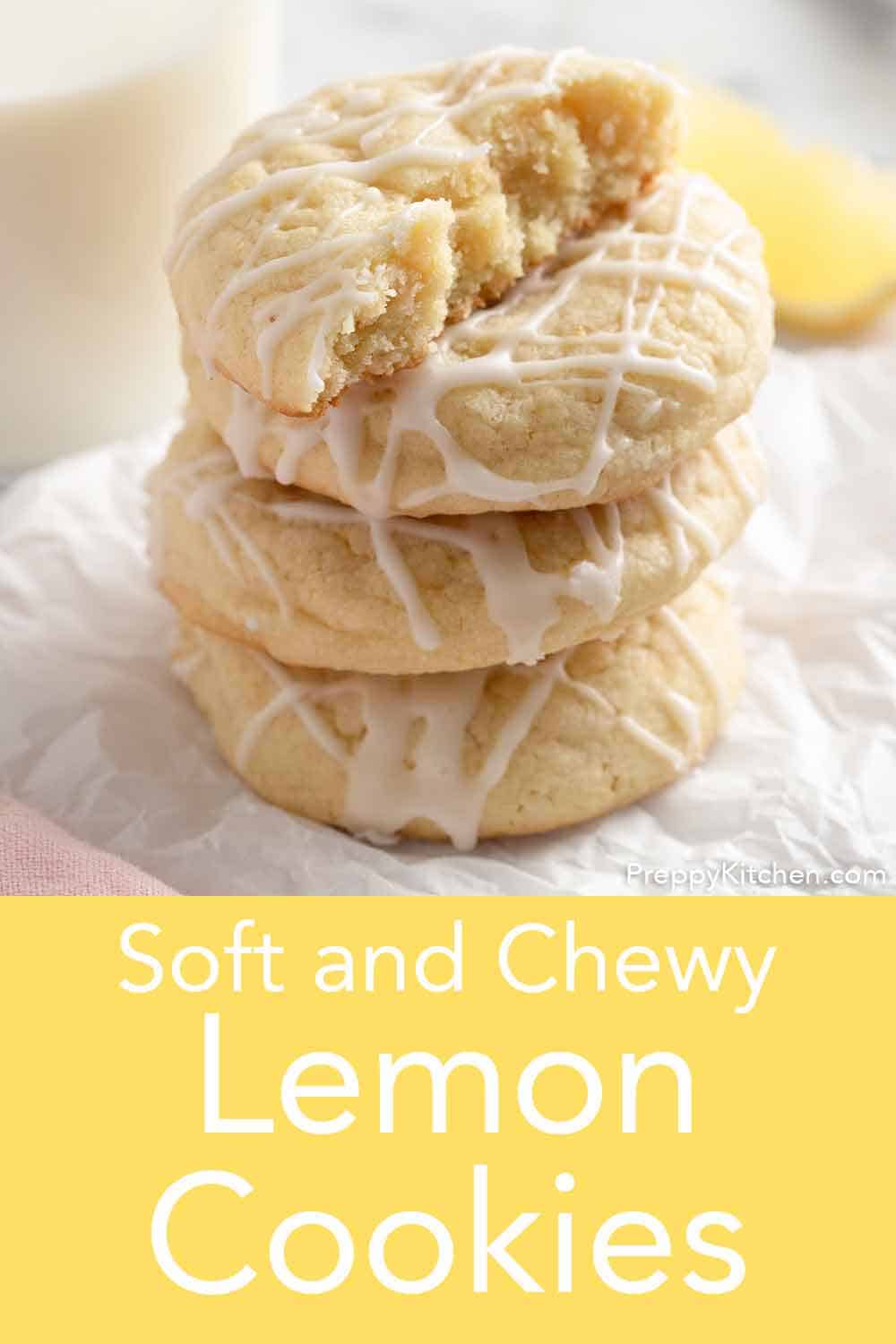 Lemon Cookies - Preppy Kitchen