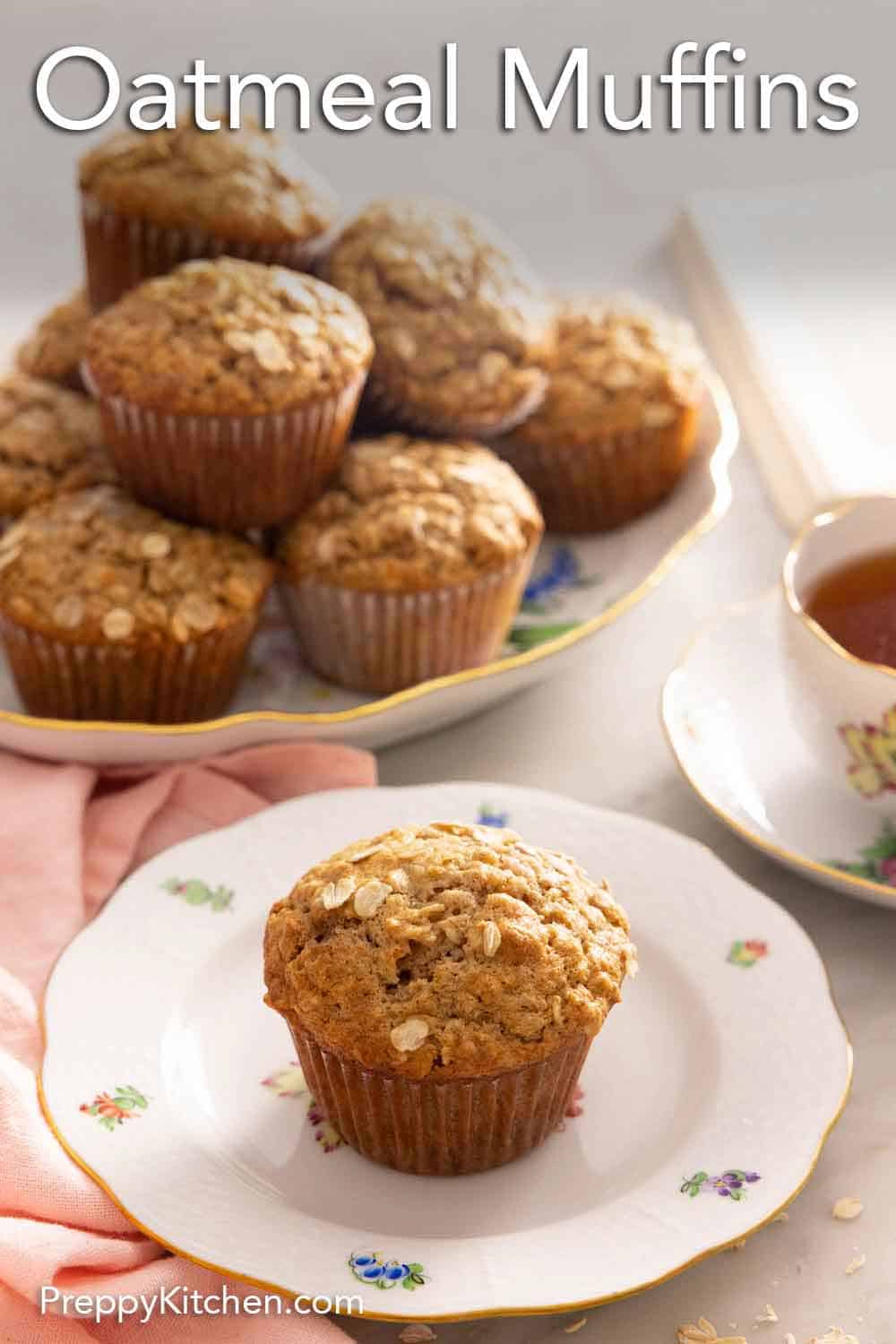 Oatmeal Muffins - Preppy Kitchen