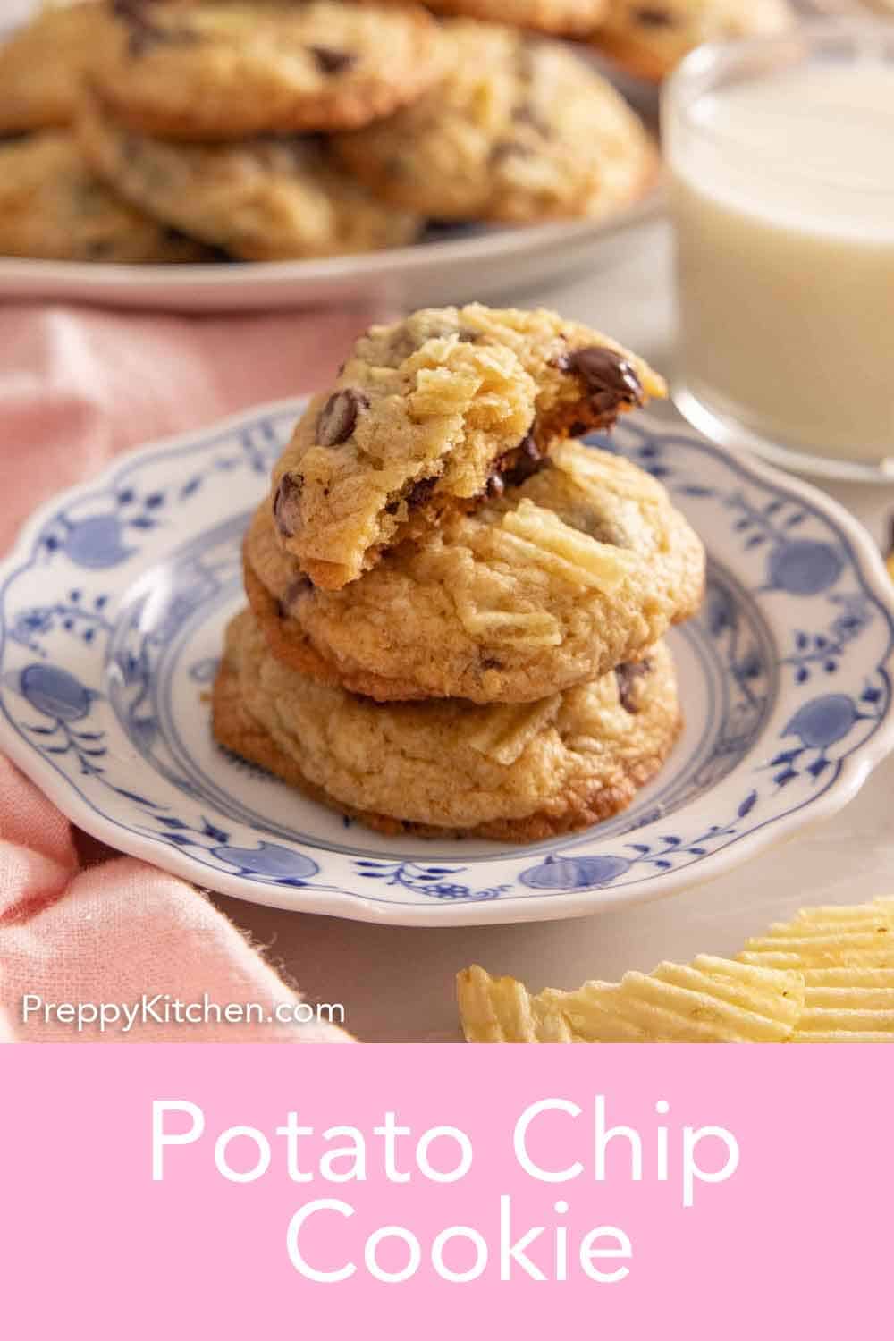 Potato Chip Cookies - Preppy Kitchen