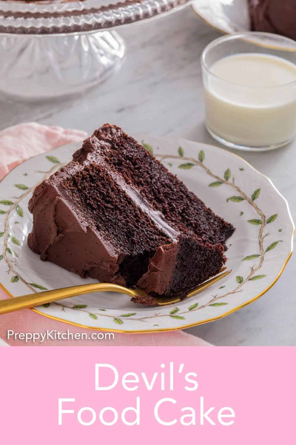 Devil's Food Cake - Preppy Kitchen
