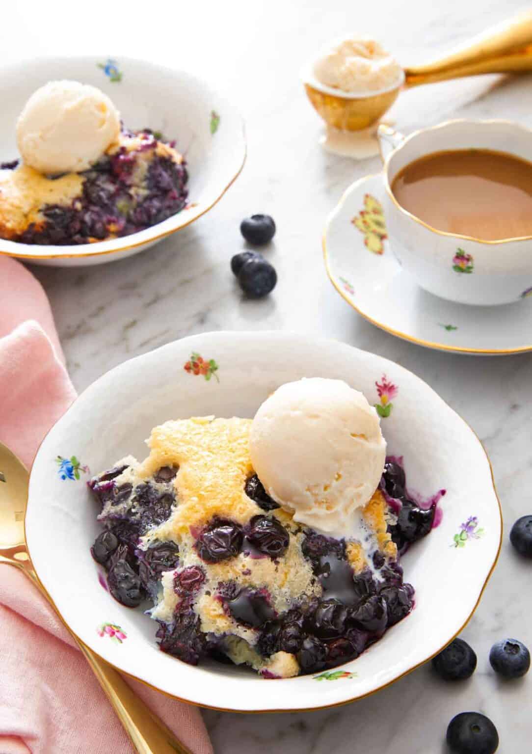 Easy Blueberry Cobbler Recipe - Preppy Kitchen