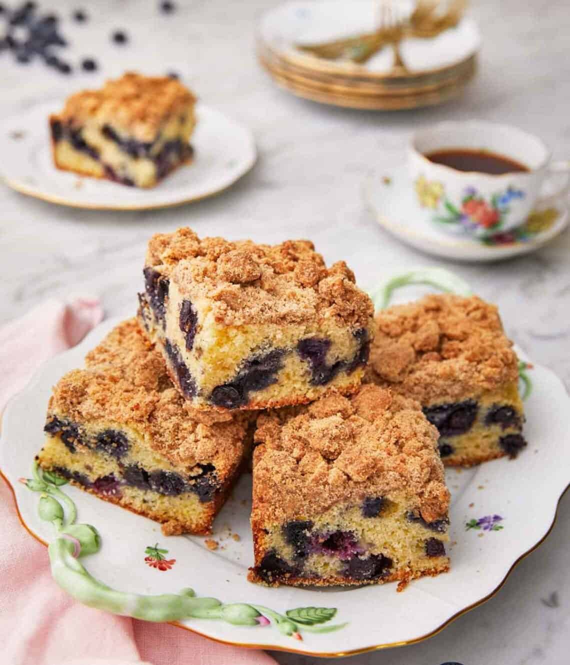 Blueberry Coffee Cake - Preppy Kitchen