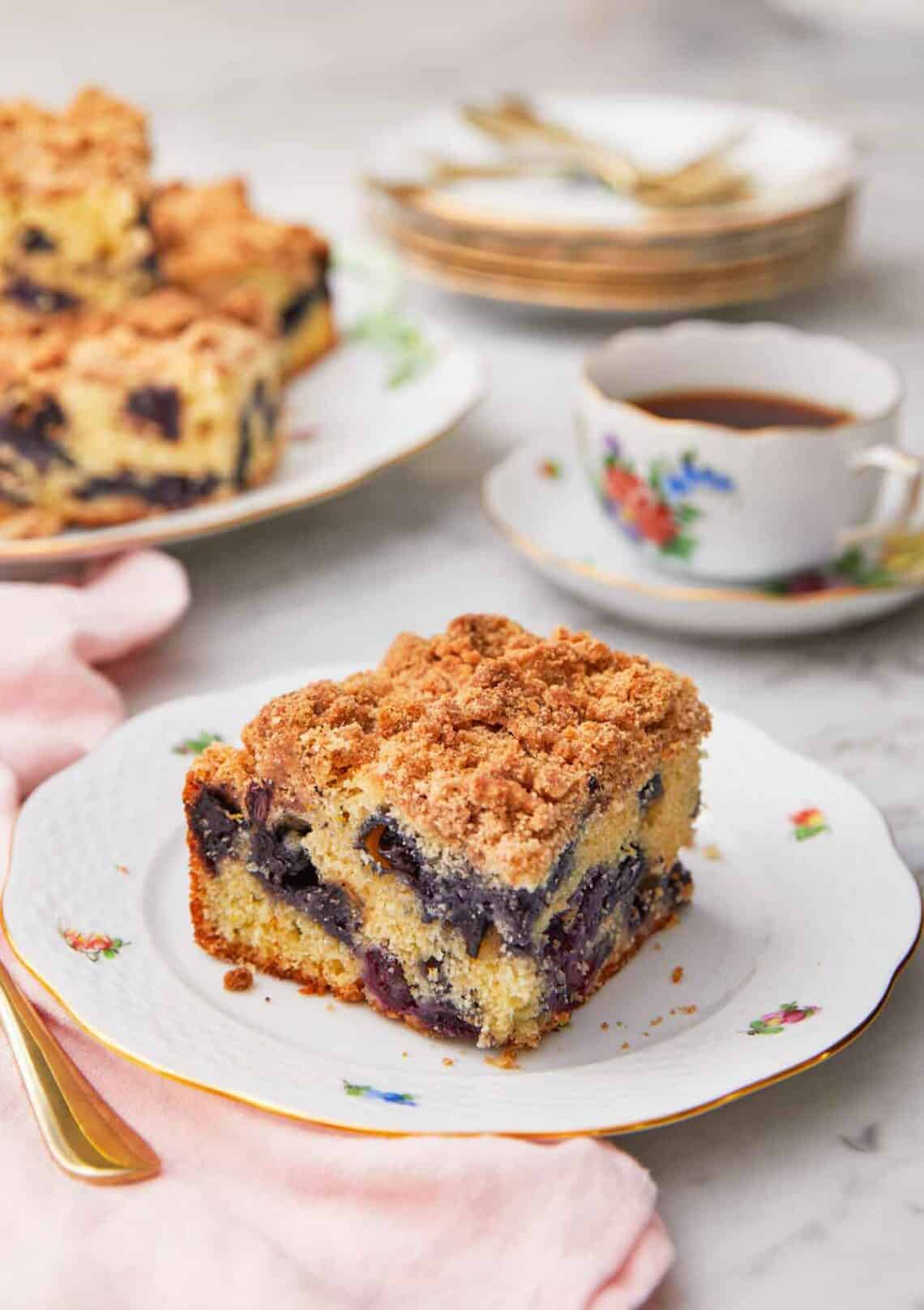 Blueberry Coffee Cake - Preppy Kitchen