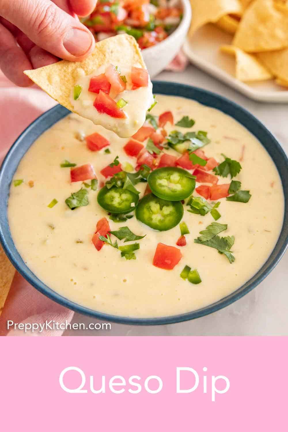 Queso Dip - Preppy Kitchen