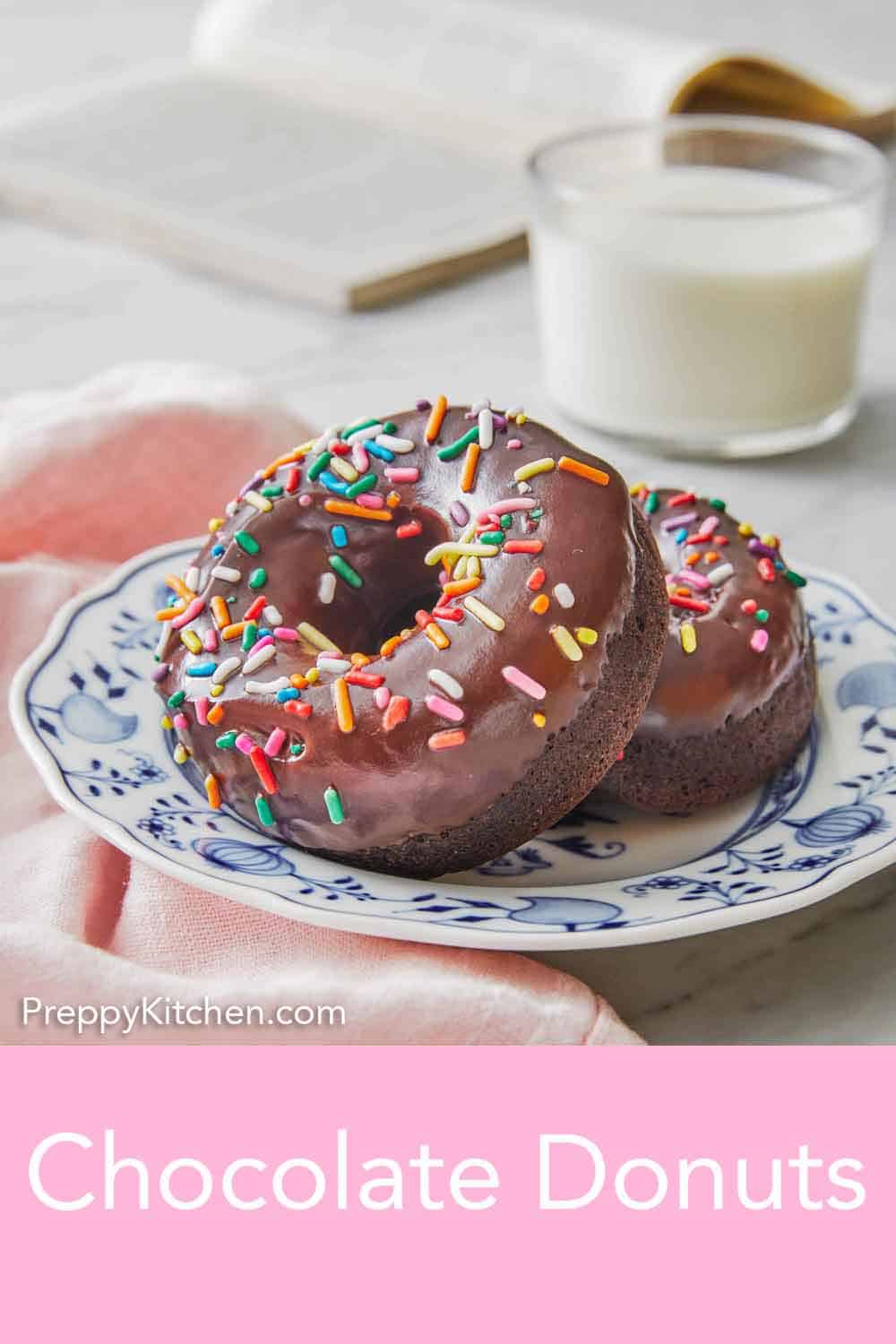 Chocolate Donut - Preppy Kitchen
