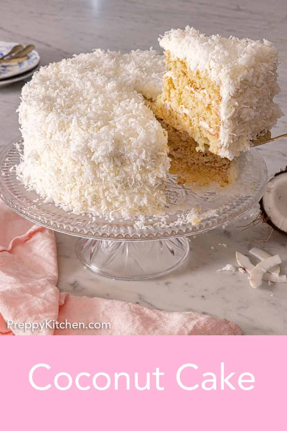 Coconut Cake - Preppy Kitchen