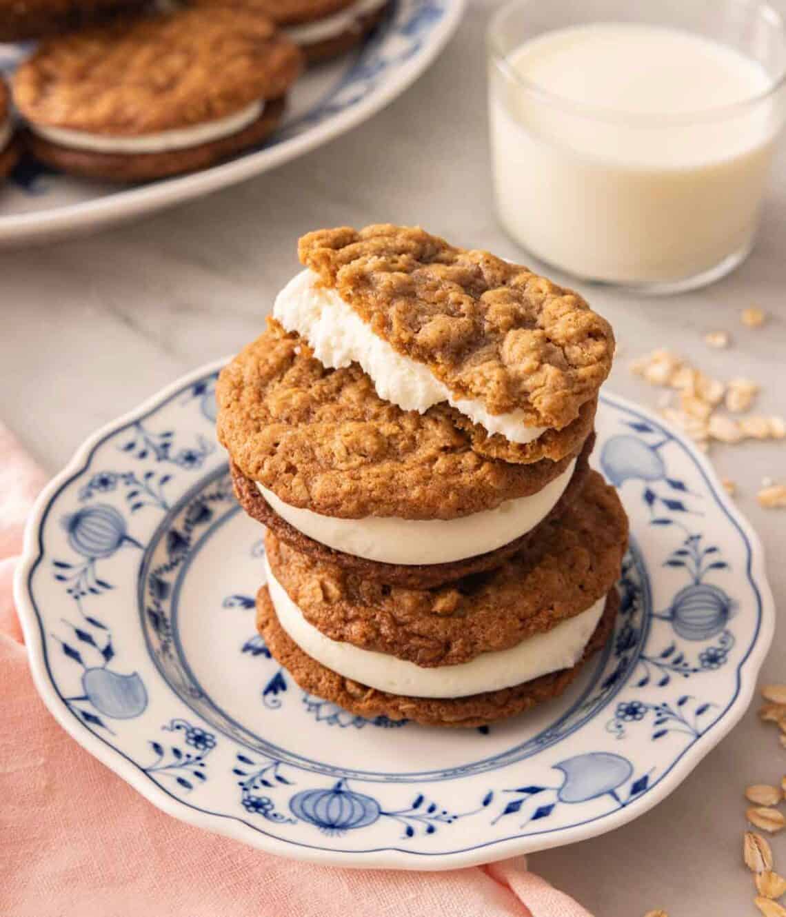 Oatmeal Cream Pie - Preppy Kitchen