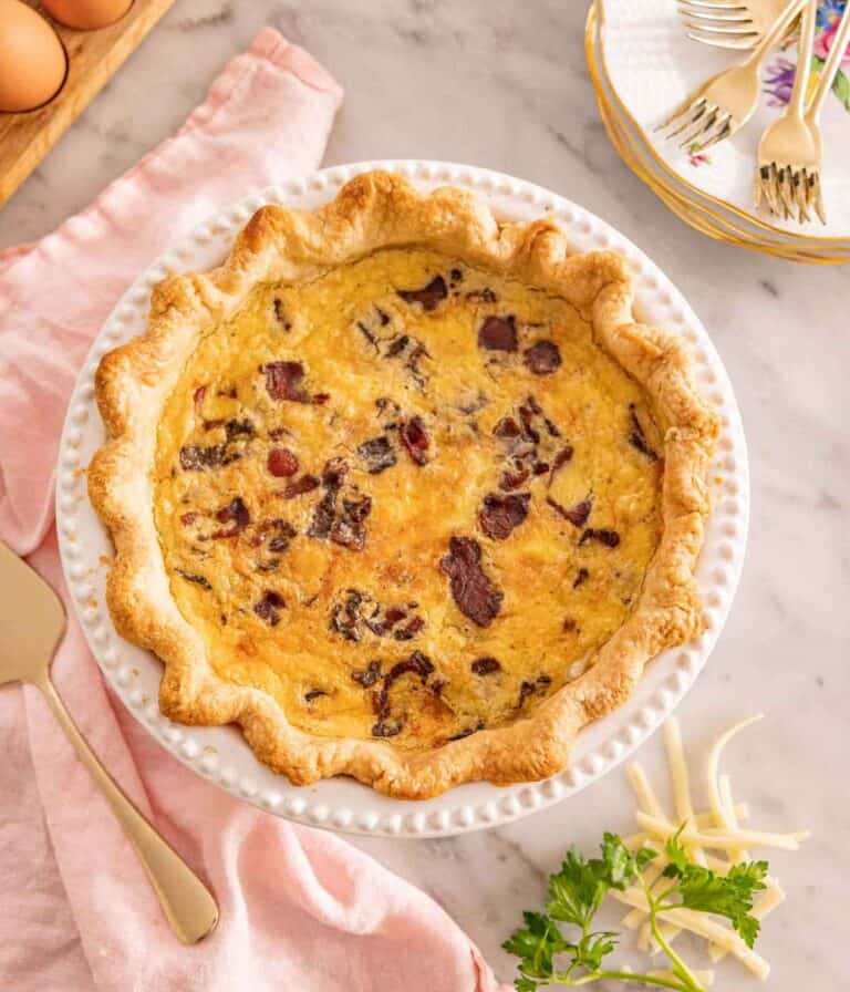 Quiche Lorraine - Preppy Kitchen