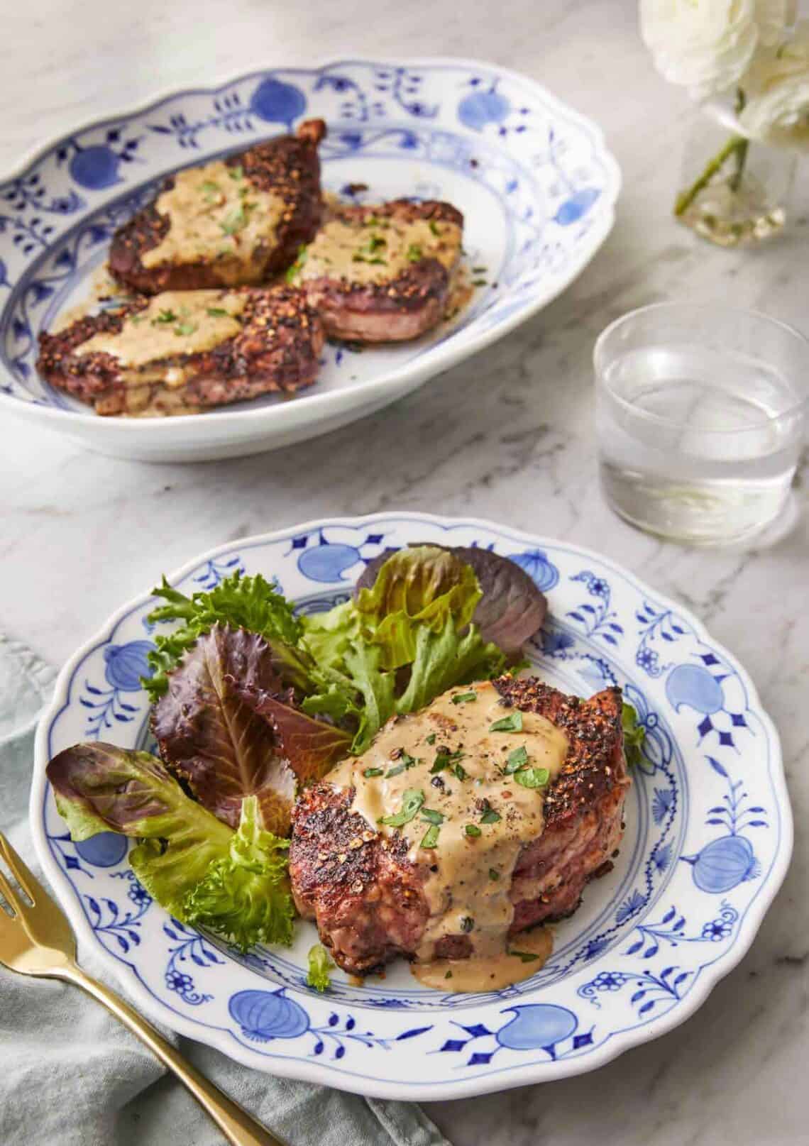 Steak Au Poivre - Preppy Kitchen