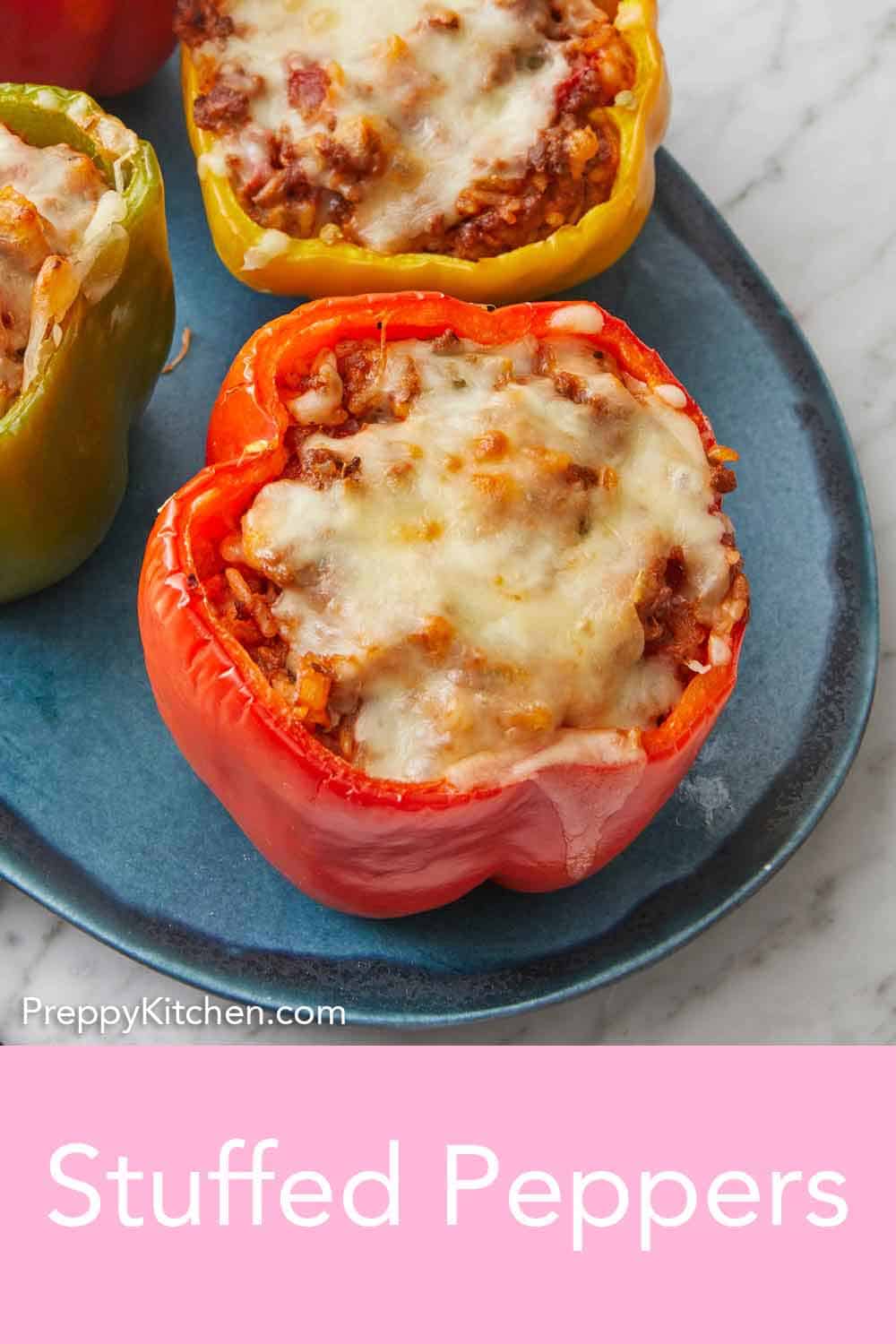 Stuffed Peppers - Preppy Kitchen