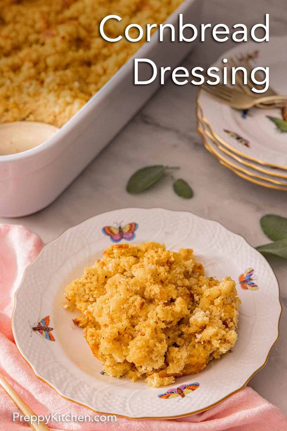 Cornbread Dressing - Preppy Kitchen