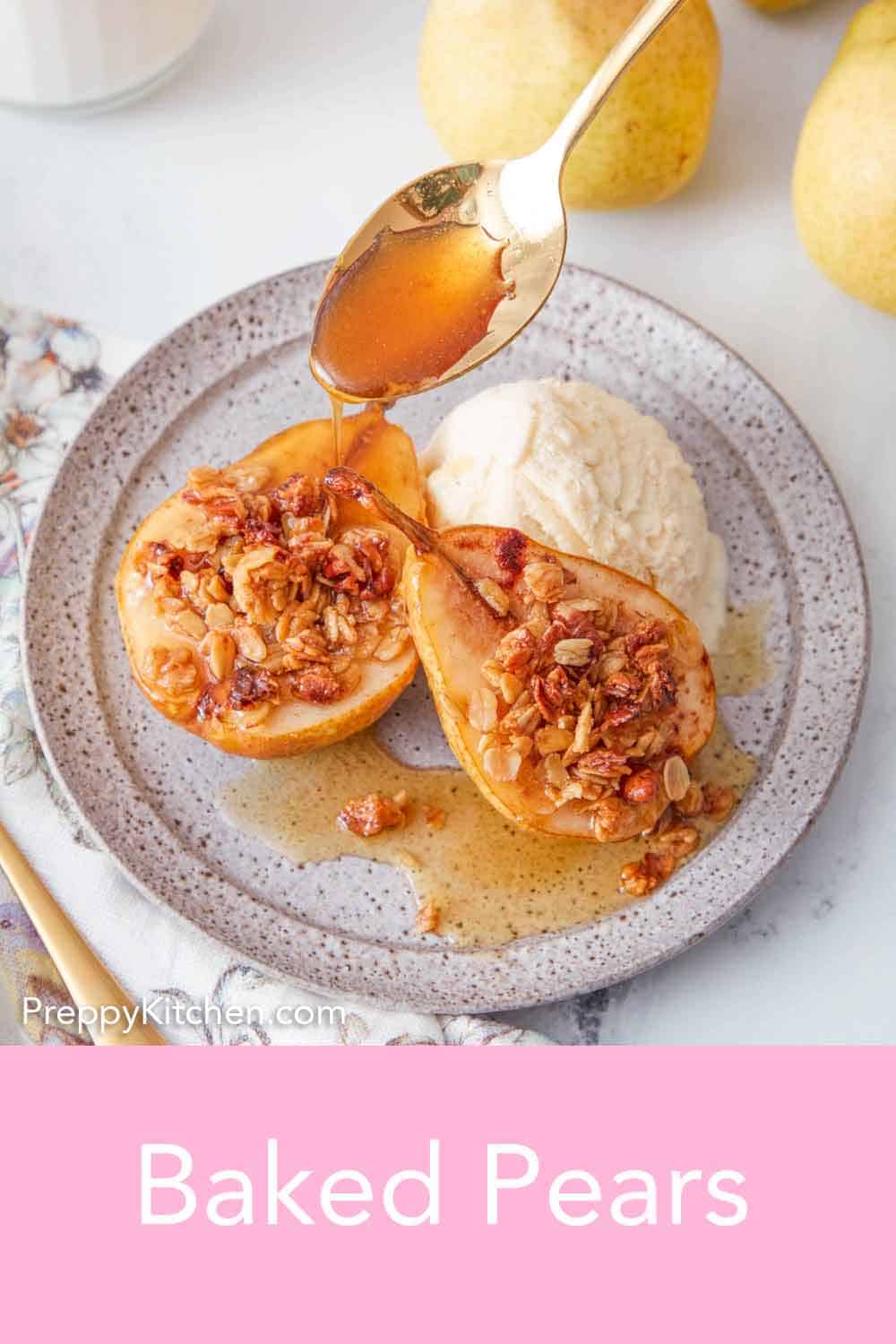 Baked Pears - Preppy Kitchen