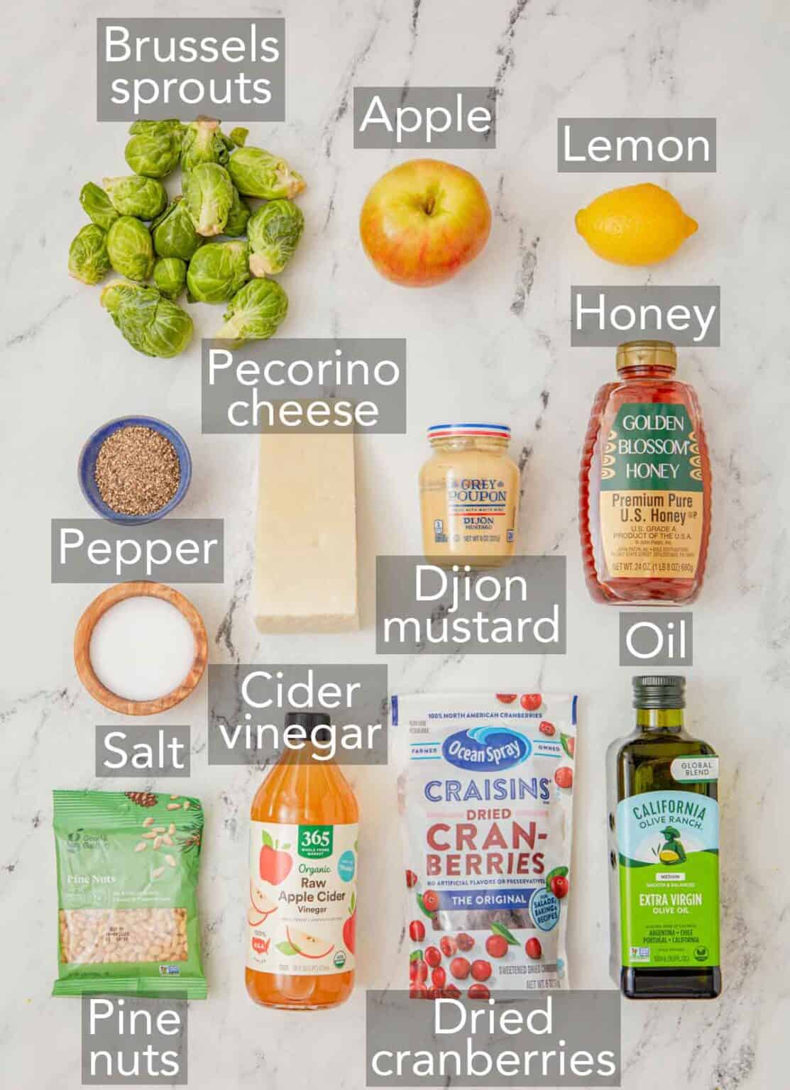 Brussels Sprout Salad - Preppy Kitchen