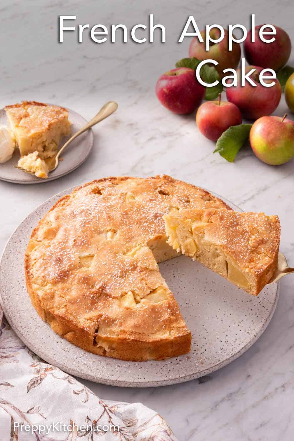 French Apple Cake - Preppy Kitchen