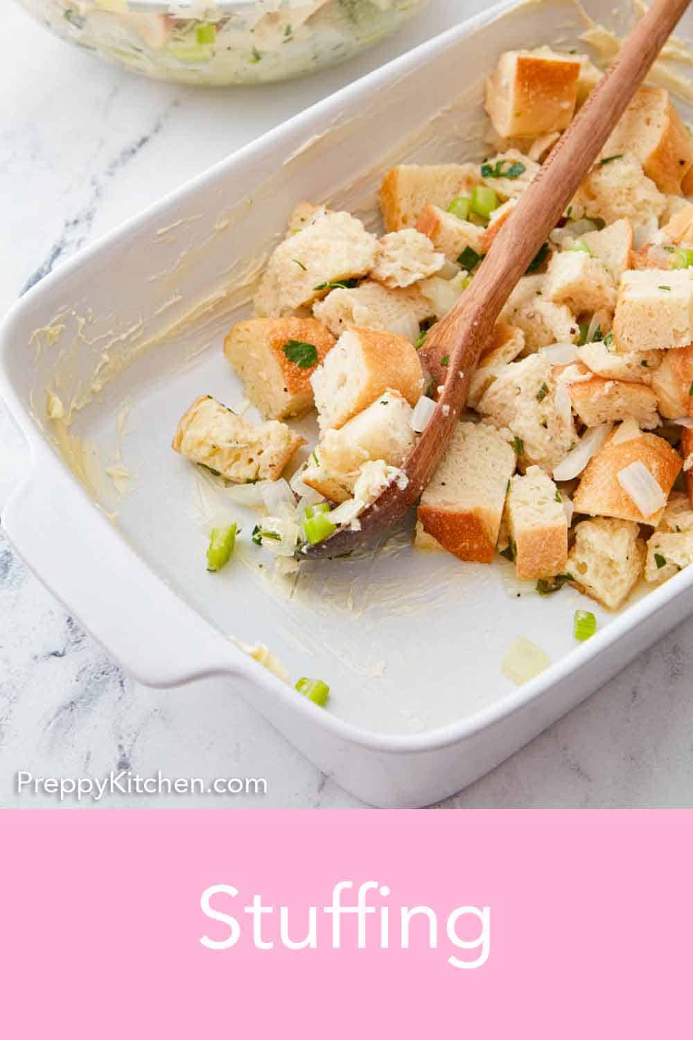 Easy Homemade Stuffing Recipe - Preppy Kitchen