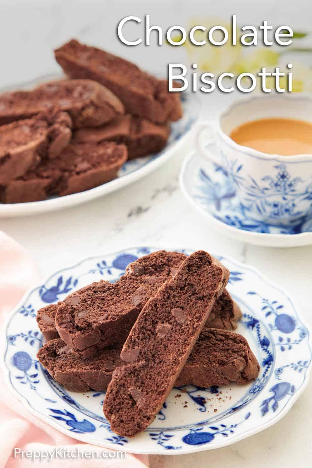 Chocolate Biscotti - Preppy Kitchen