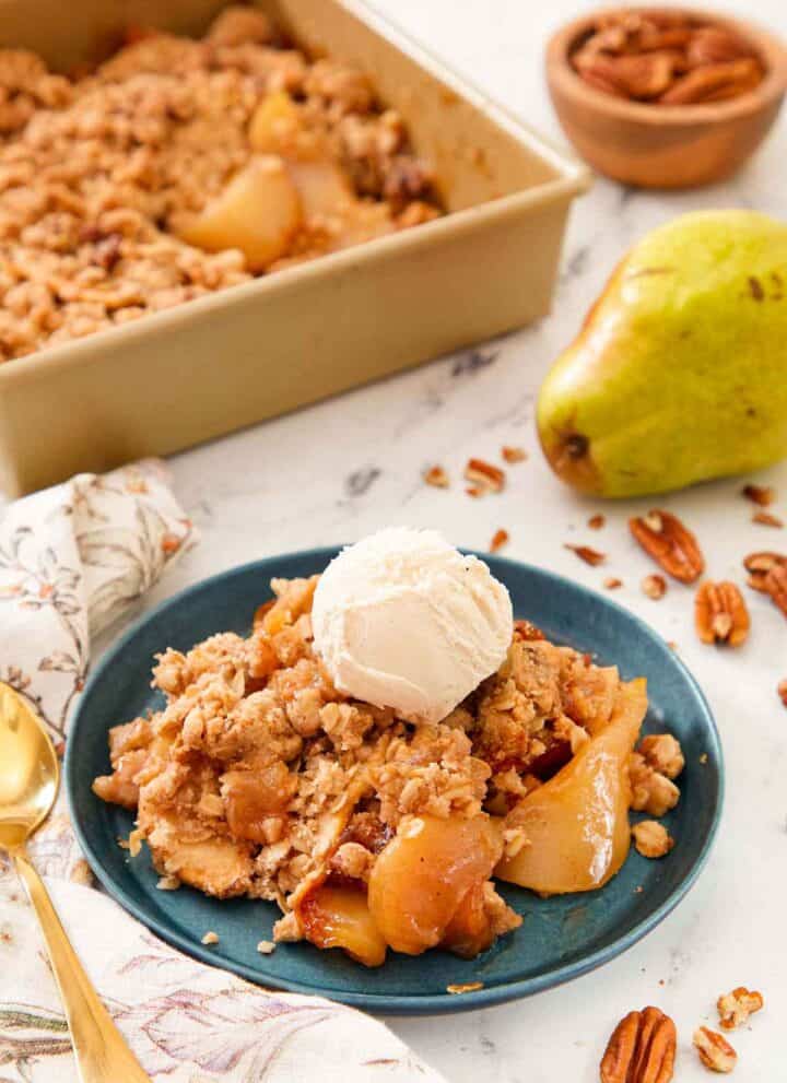Easy Blueberry Crisp - Preppy Kitchen