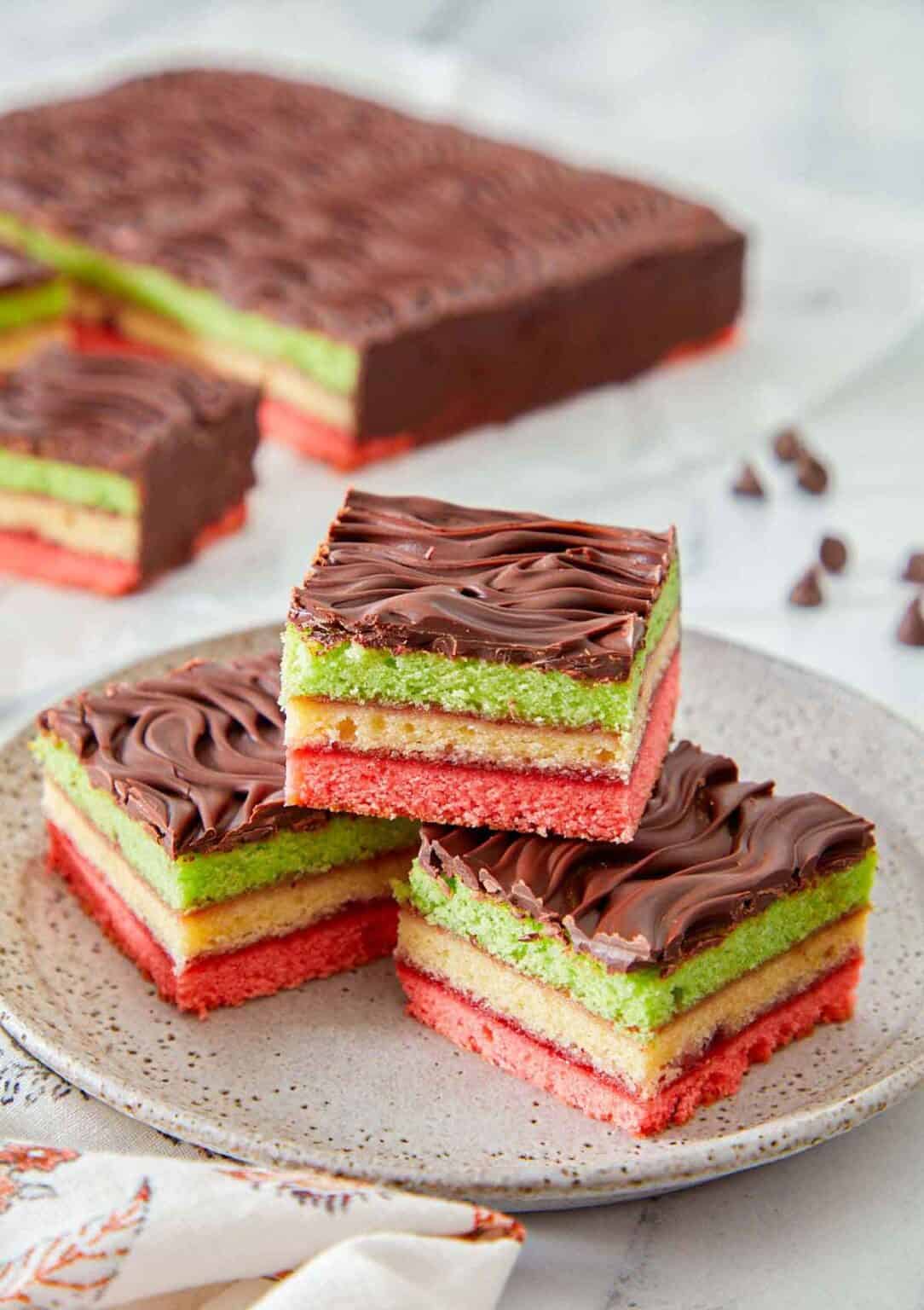 Rainbow Cookies - Preppy Kitchen