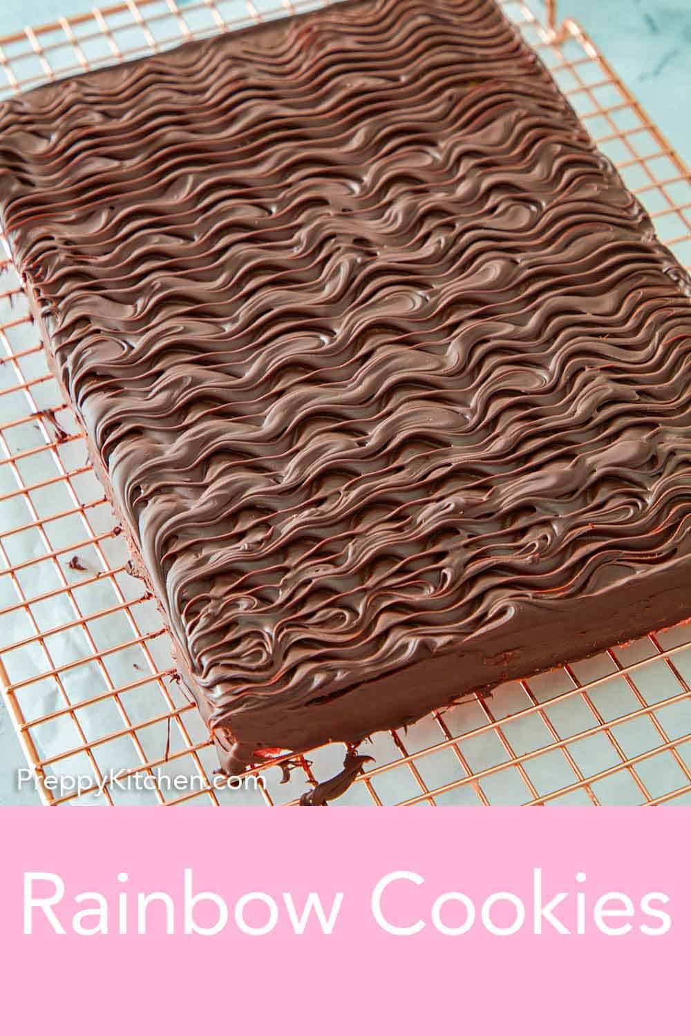 Rainbow Cookies - Preppy Kitchen