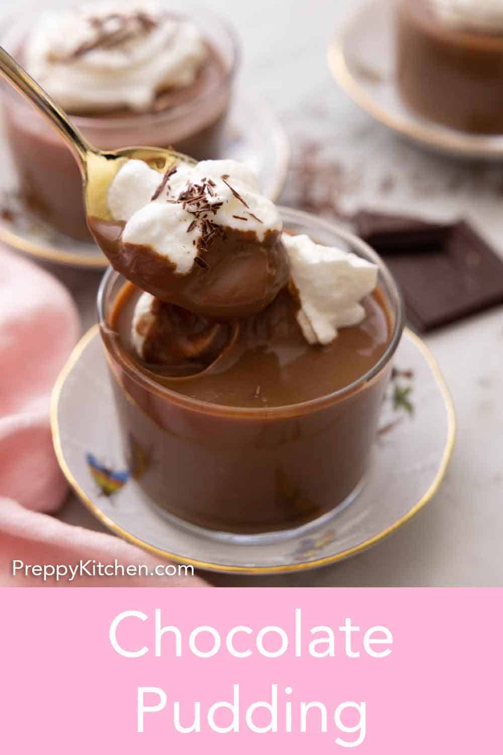 Chocolate Pudding - Preppy Kitchen
