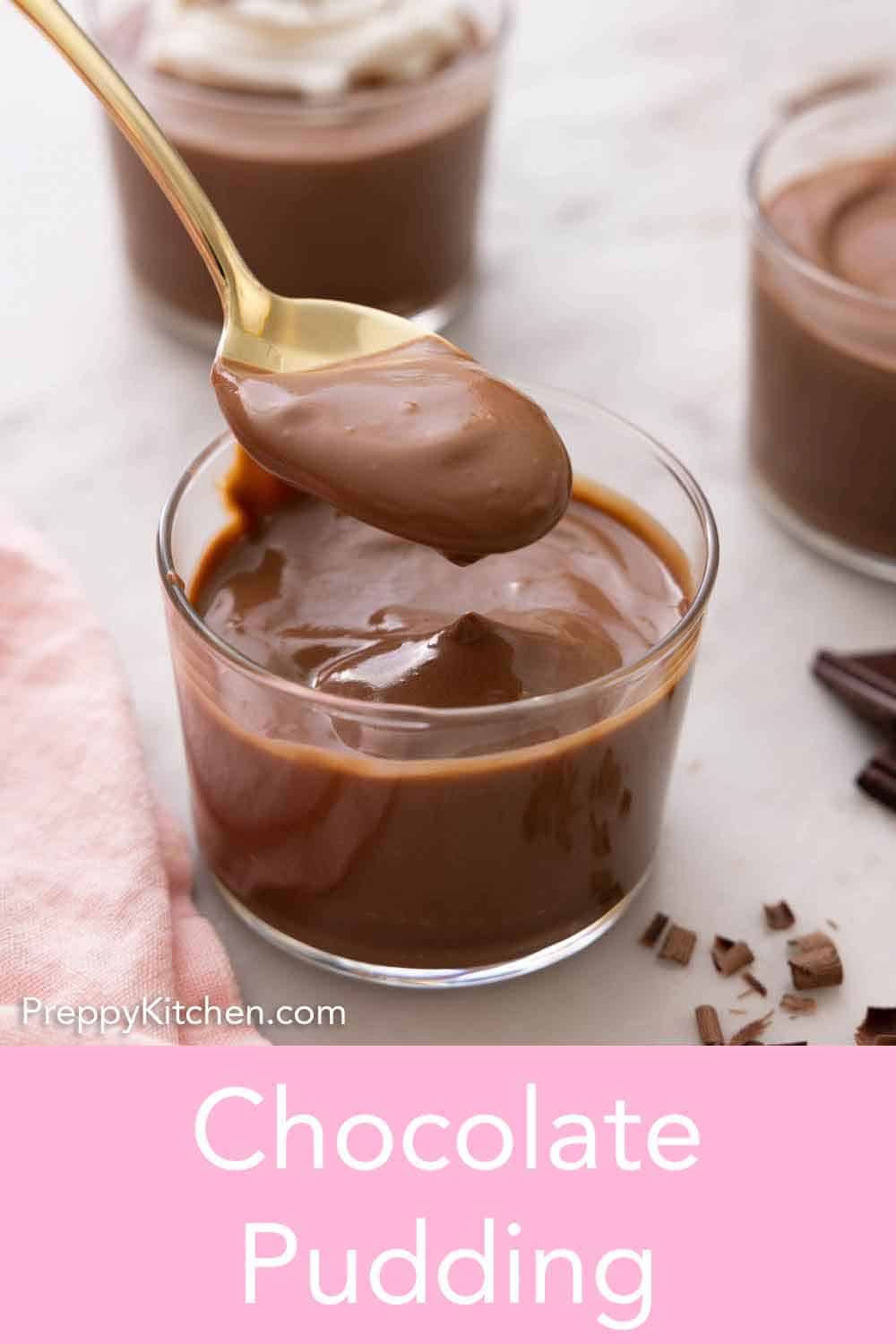 Homemade Chocolate Pudding (Rich, Creamy & Easy) - Preppy Kitchen