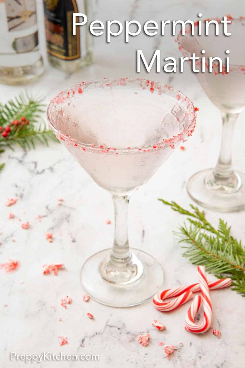 Peppermint Martini - Preppy Kitchen