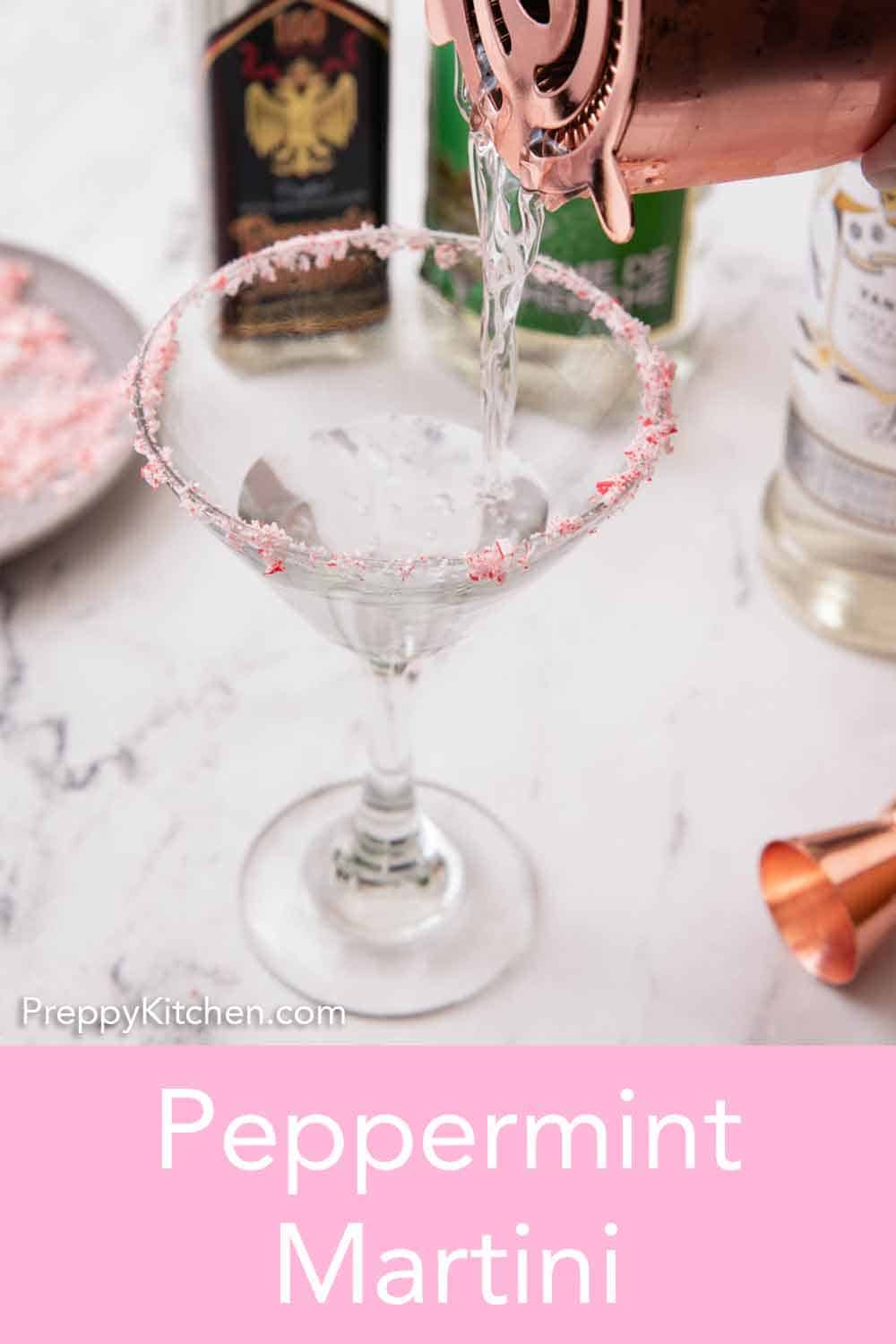 Peppermint Martini - Preppy Kitchen
