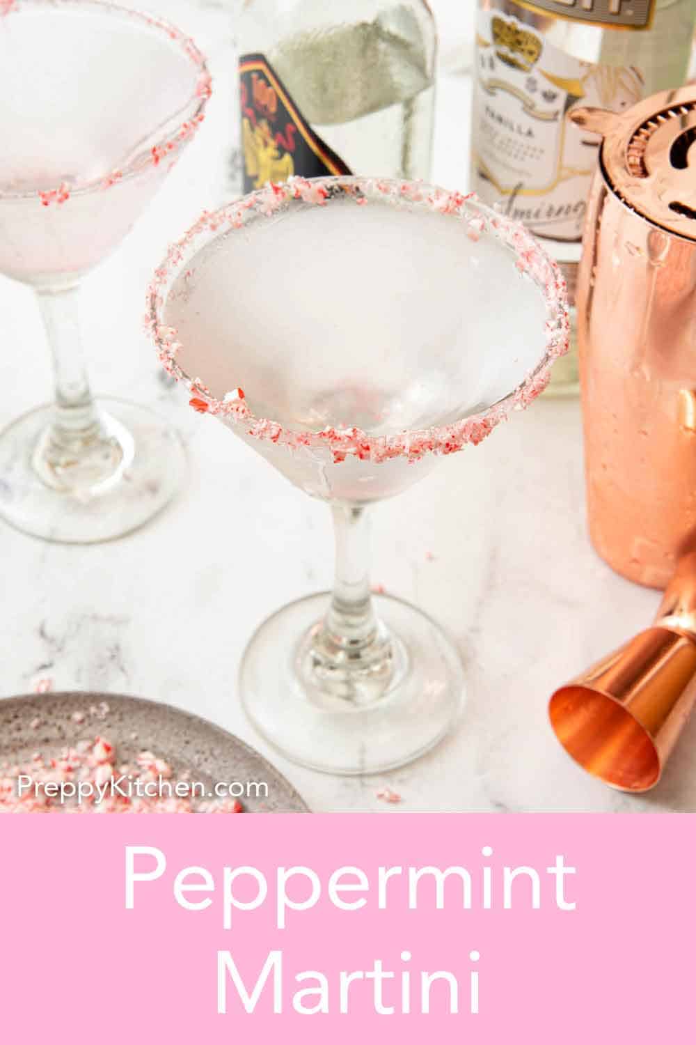 Peppermint Martini - Preppy Kitchen