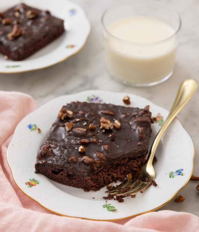Easy Texas Sheet Cake (Moist & Fudgy) - Preppy Kitchen