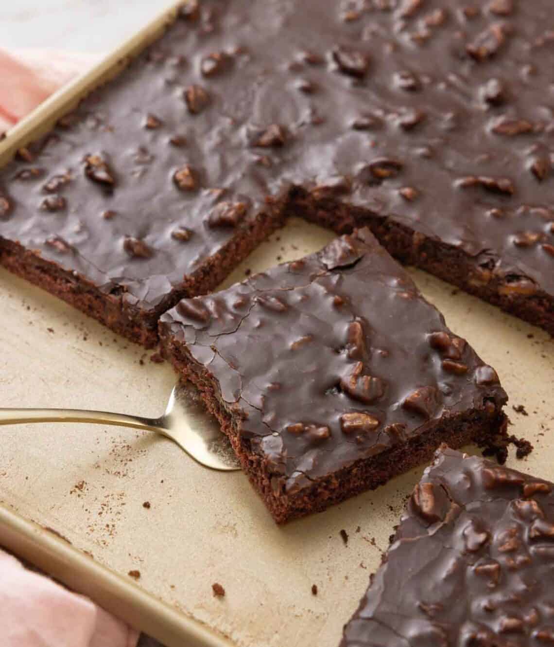 Texas Sheet Cake - Preppy Kitchen