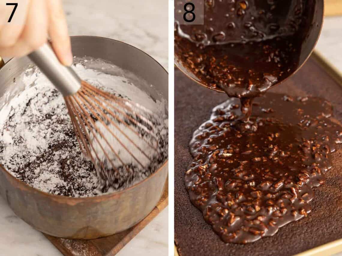 Easy Texas Sheet Cake (Moist & Fudgy) - Preppy Kitchen
