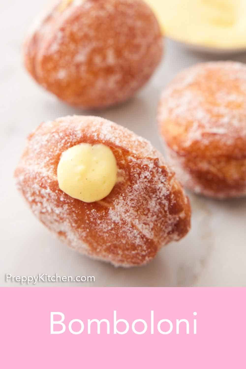 Bomboloni Italian Doughnuts - Preppy Kitchen