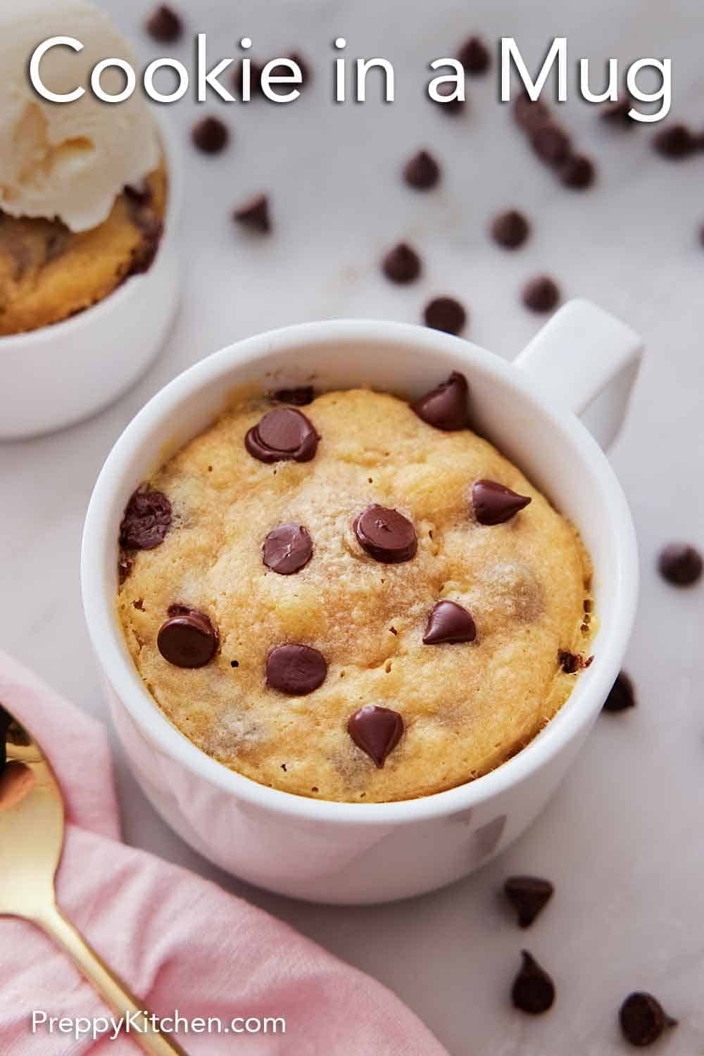 Cookie in a Mug - Preppy Kitchen