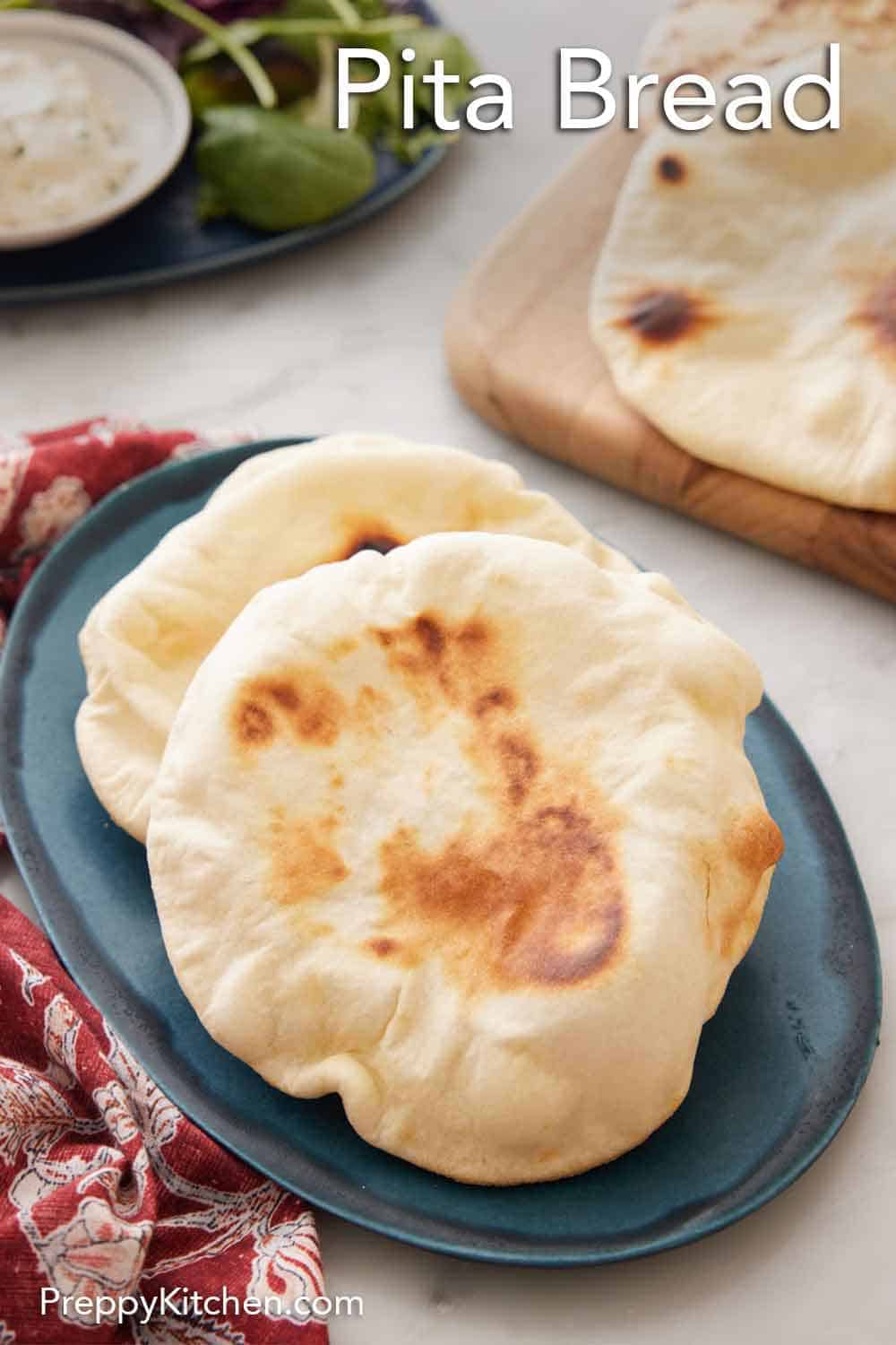 Pita Bread - Preppy Kitchen